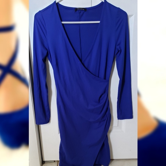 Dresses | Royal Blue Fitted Dress | Poshmark